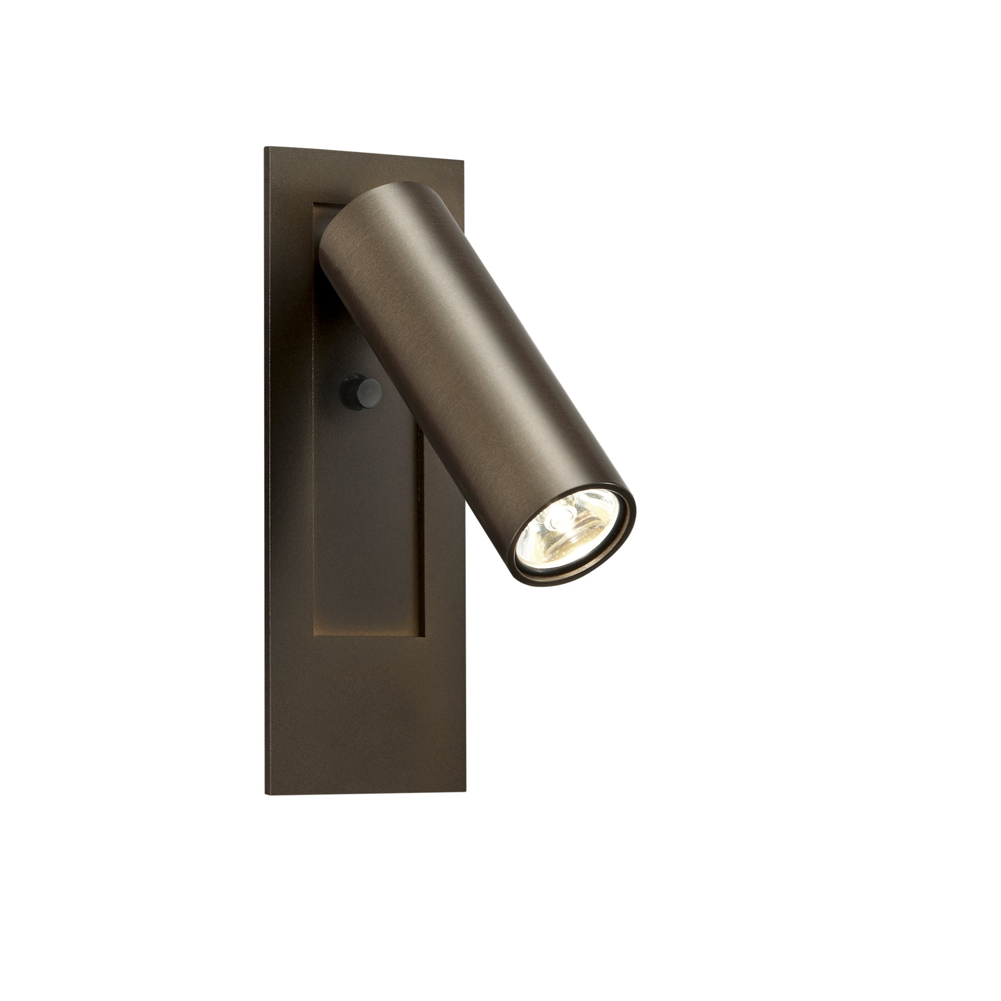 Wall Mounted Adjustable Reading Light-Dark Bronze | Fourth Dimension ...
